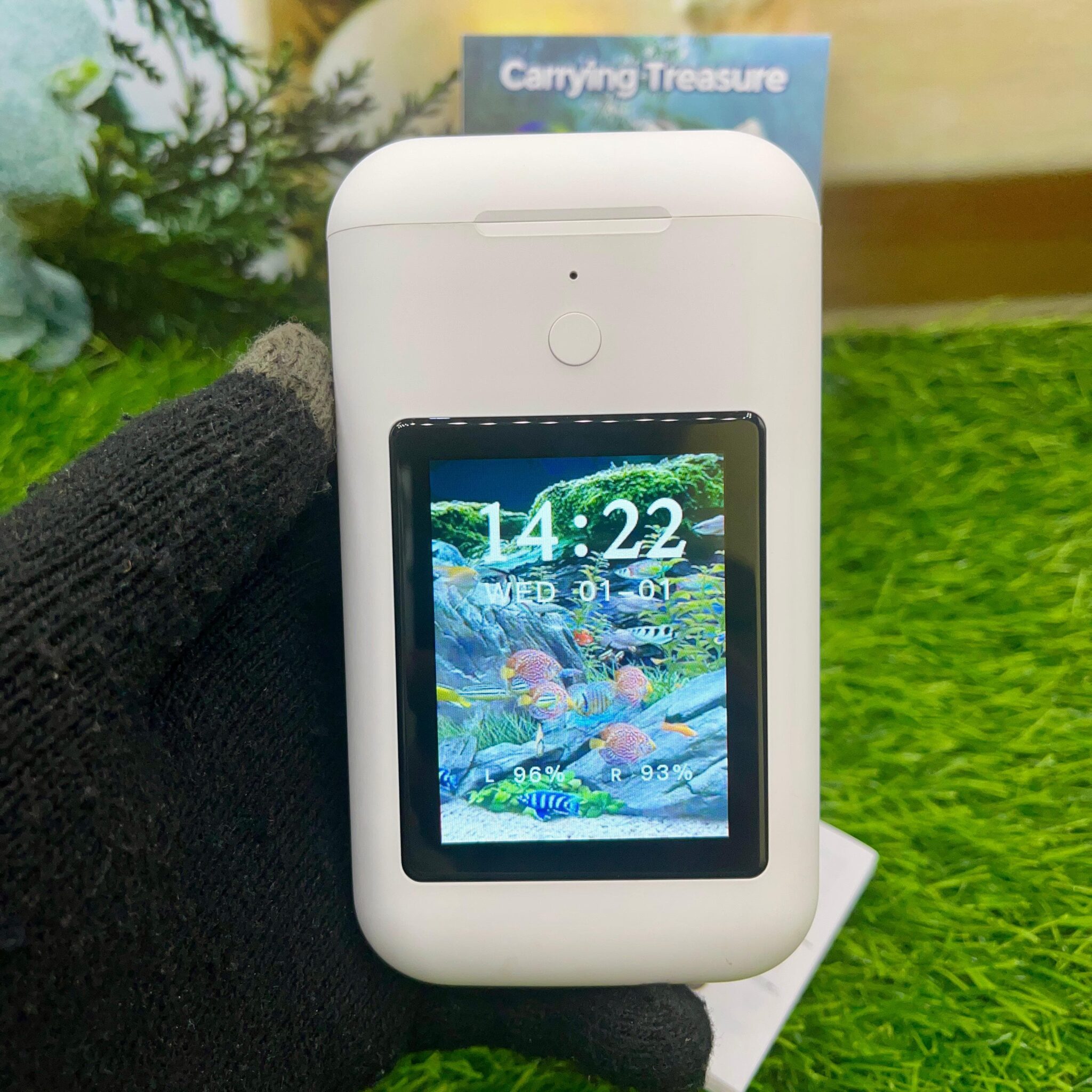 Apple Pods with Colorful Screen Display and 10000 mAh Power Bank ...