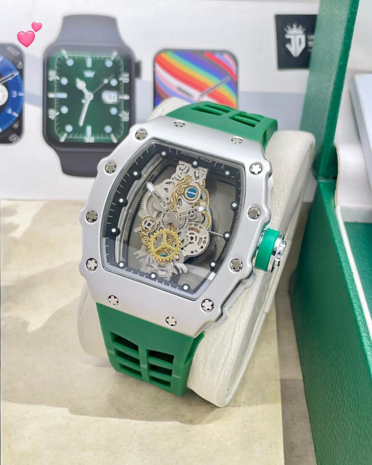 Richard Mille RM 88 Smiley Watch - A Playful Masterpiece 40mm |COD ...