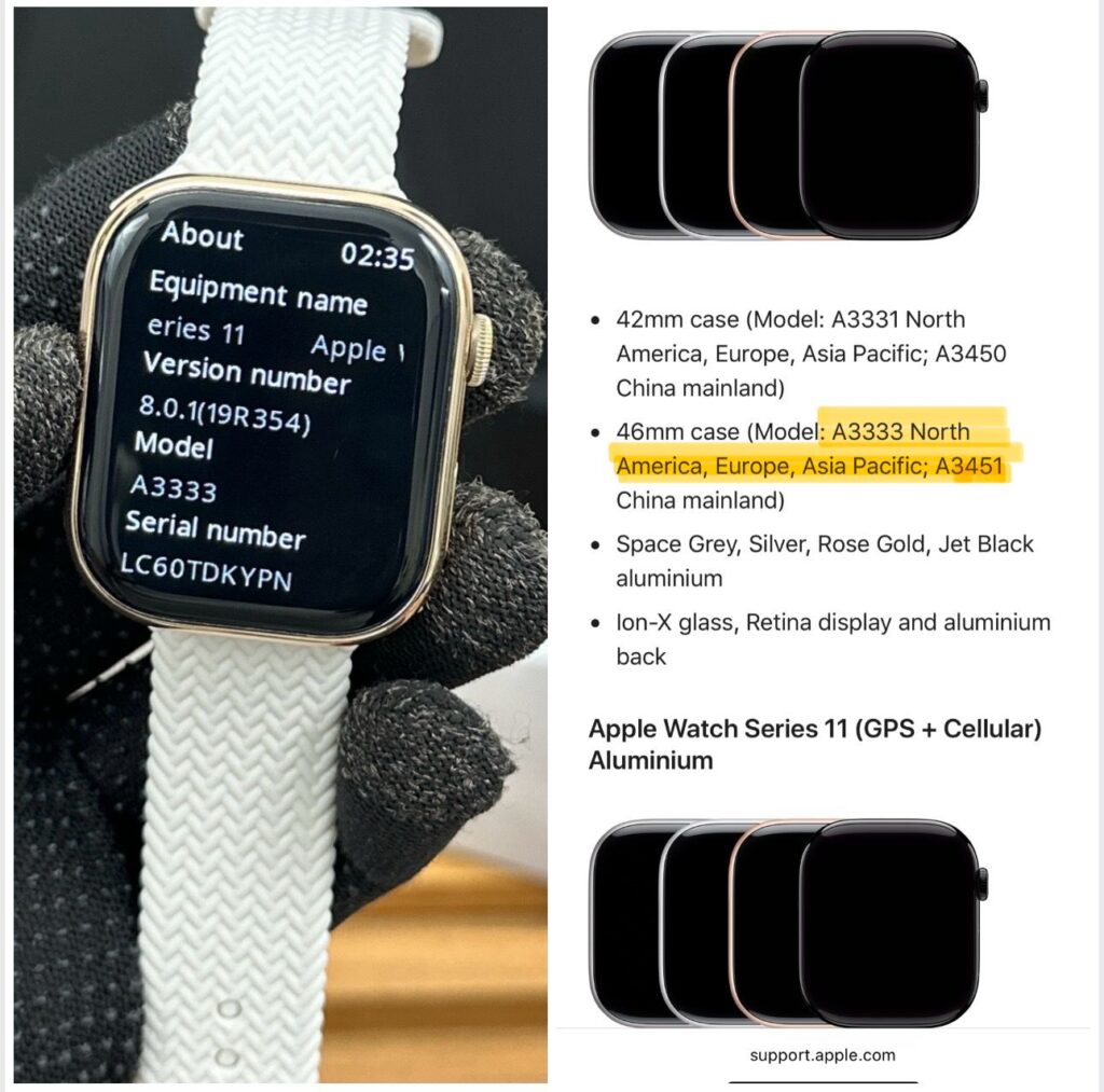 Buy First Copy Apple Series 11 Smartwatch with Logo On/Off COD - Skyler ...