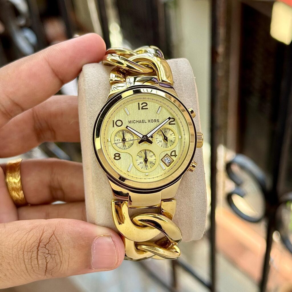 Michael Kors Lexington Runway Women's Watch - MK4269 Rose Gold & Brown ...